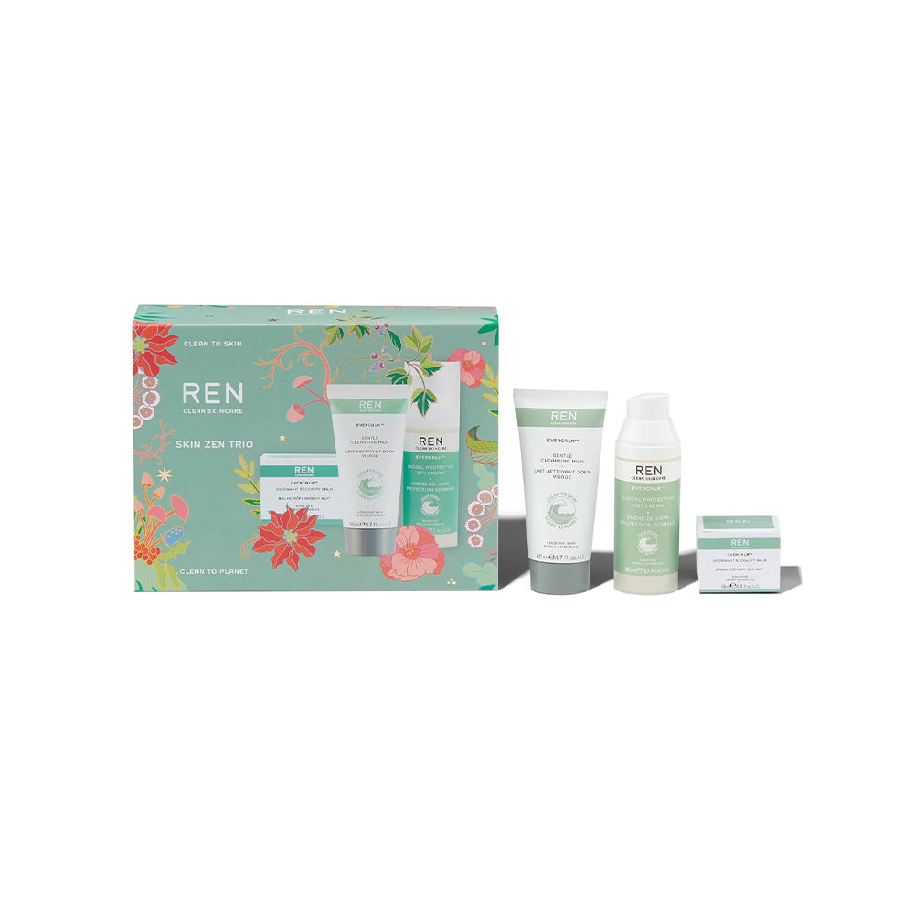 REN Clean Skincare Clean Skin Zen Trio Gift Set | The Cosmetic Company