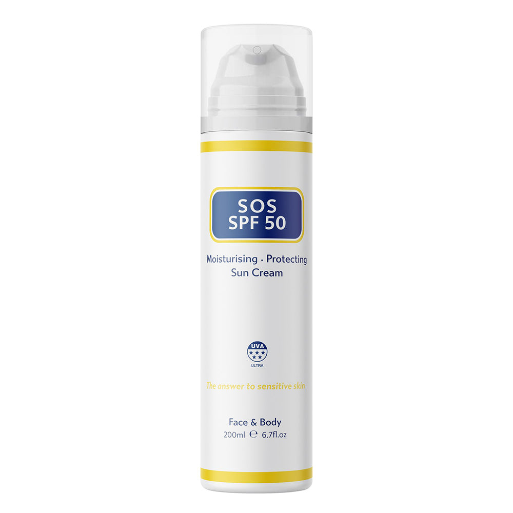 SOS Serum Skincare SOS SPF 50 Sun Cream | The Nutricosmetic Company